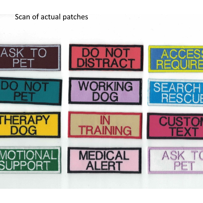 Service Dog Patch - Etsy