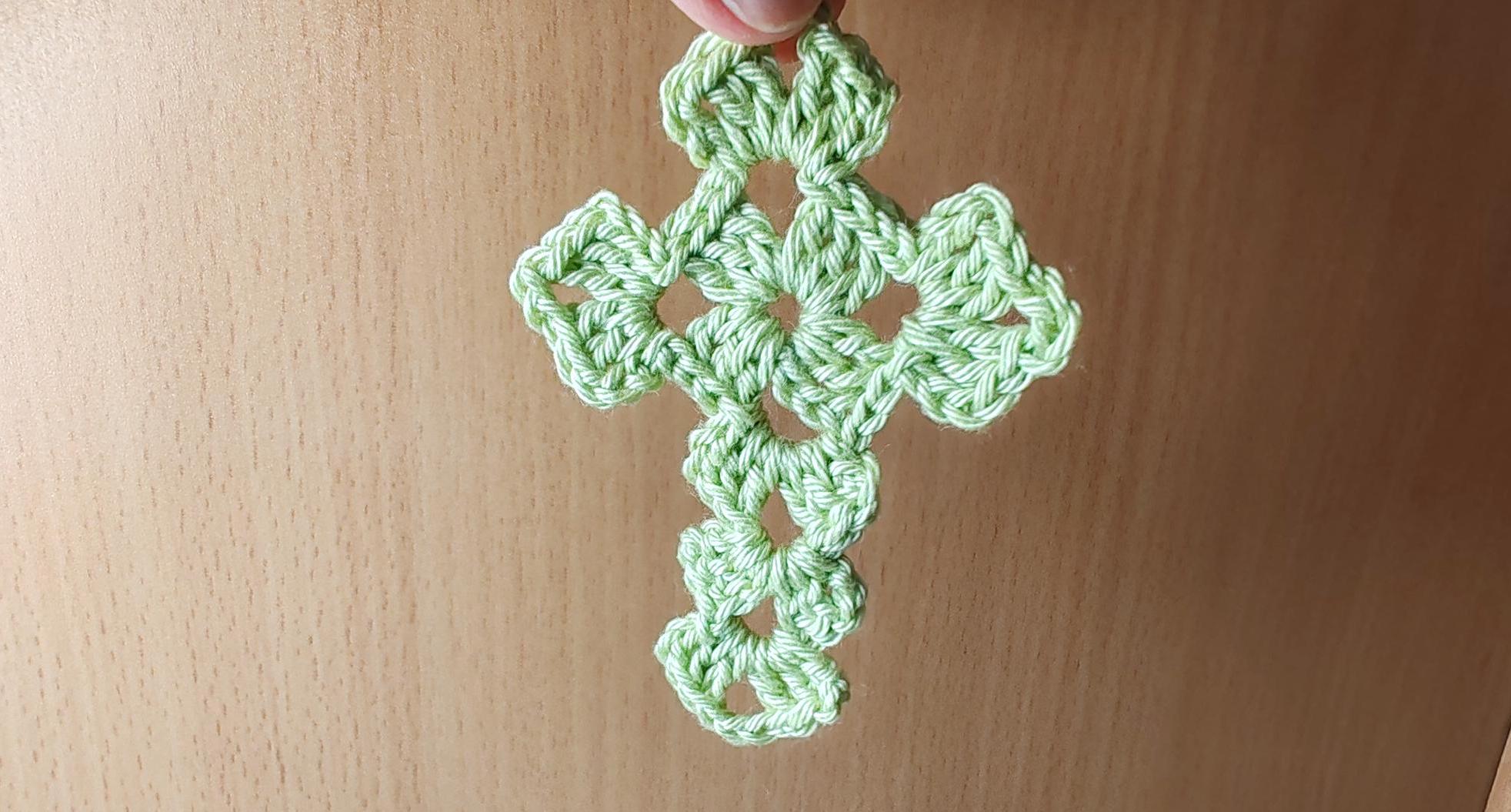 Crochet Cross Applique PDF Pattern - Etsy