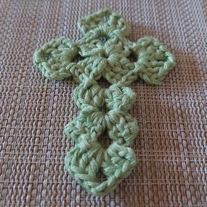 Crochet Cross Applique Pattern Step-by-step PDF - Etsy