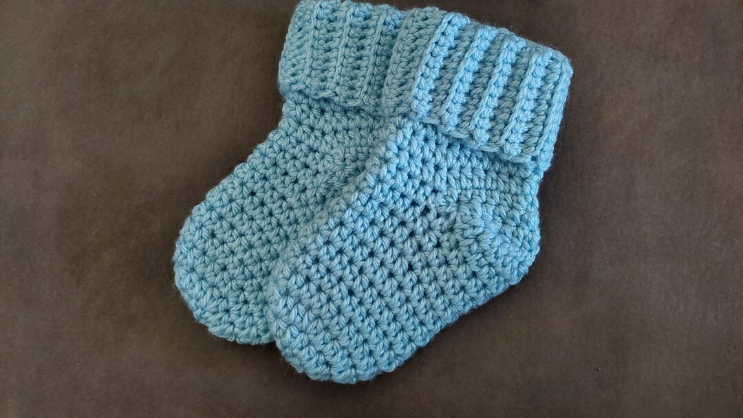 Handmade Baby Booties Crochet Pattern Easy and Adorable PDF Tutorial - Etsy