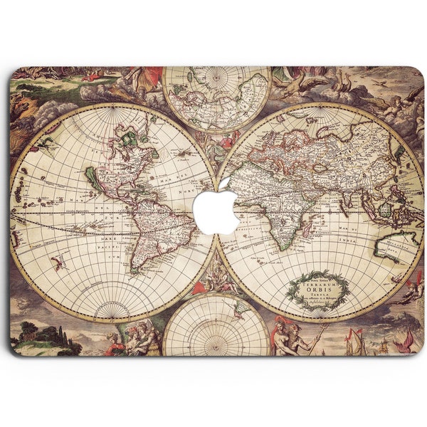 Wood World Map Case - Etsy