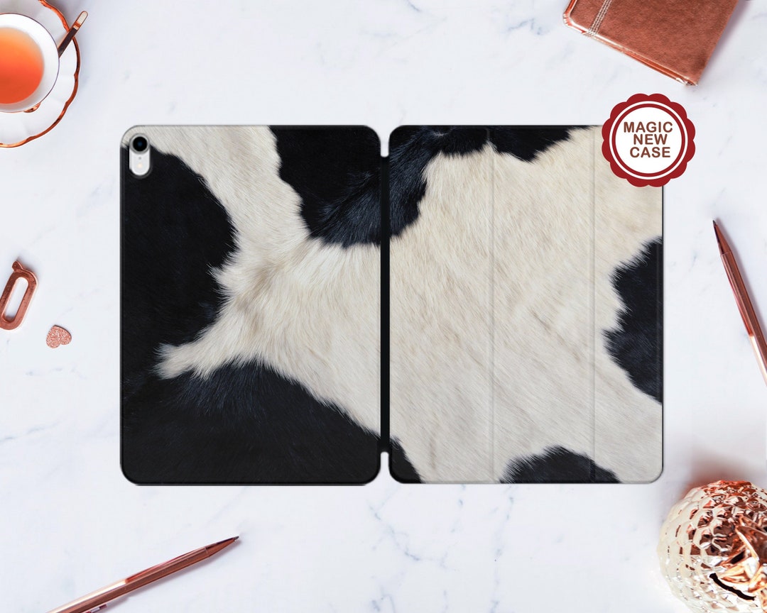 Cow Fur iPad Magnetic Case for iPad 12 2018 New Leather Case - Etsy