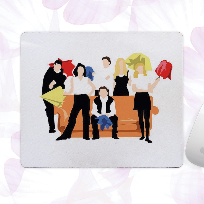 FRIENDS Mouse Mat Office Mousepad Desk Cover Mouse Pad | Etsy