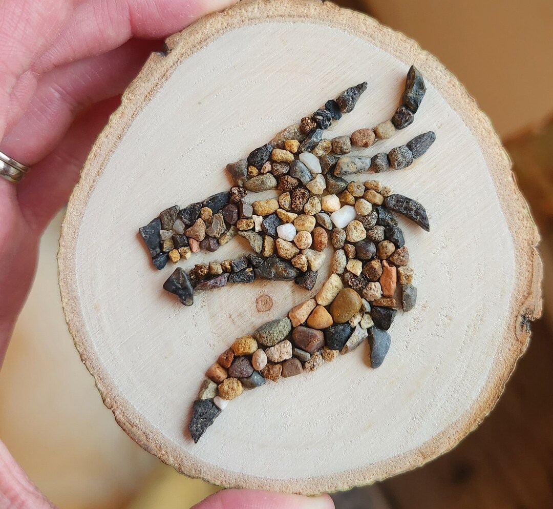 Pebble Dragon Art Ornament Fantasy Renaissance Wedding Gift Vintage ...