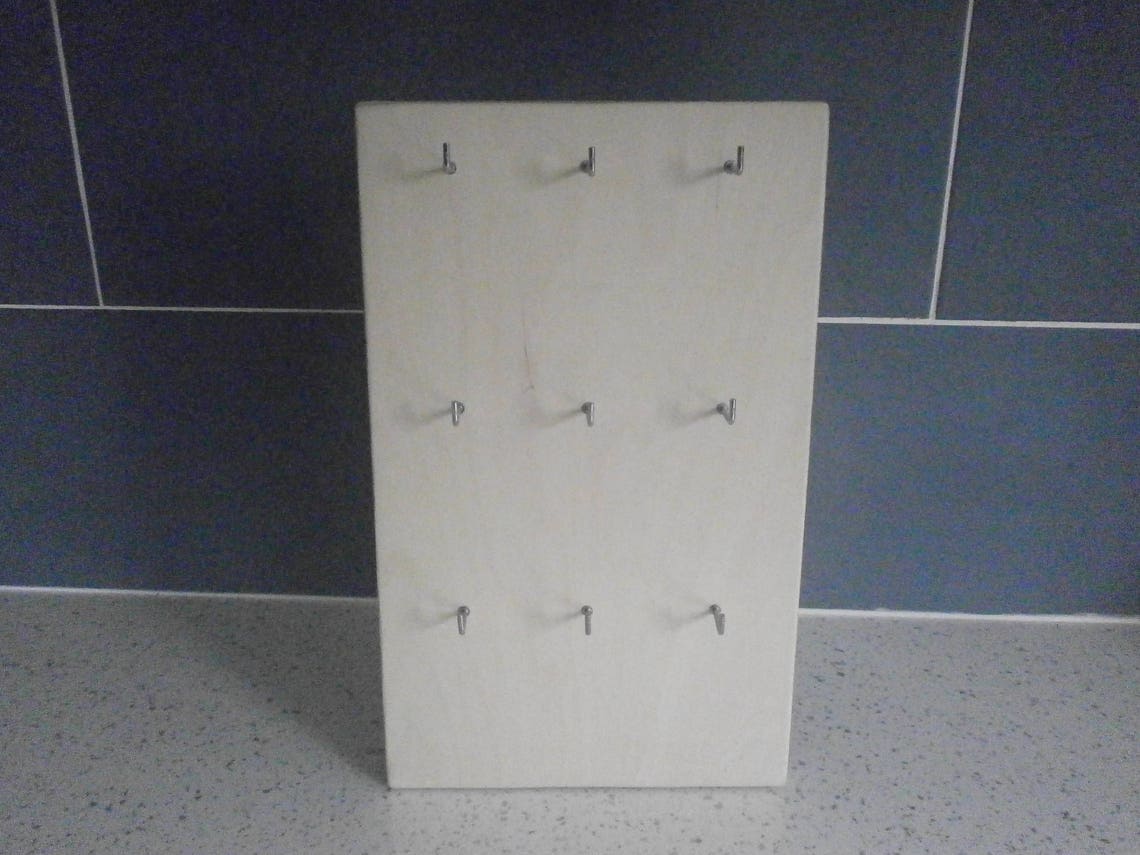 Birch Ply Display Board With Hooks and Detachable Stand - Etsy