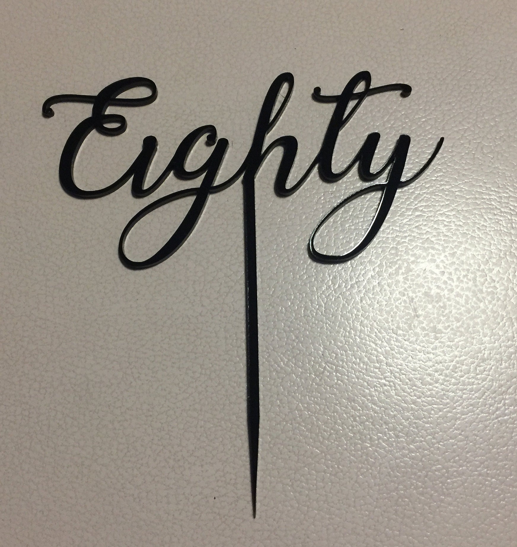 Eighty Cake Topper Custom Made Laser Cut - Etsy Australia