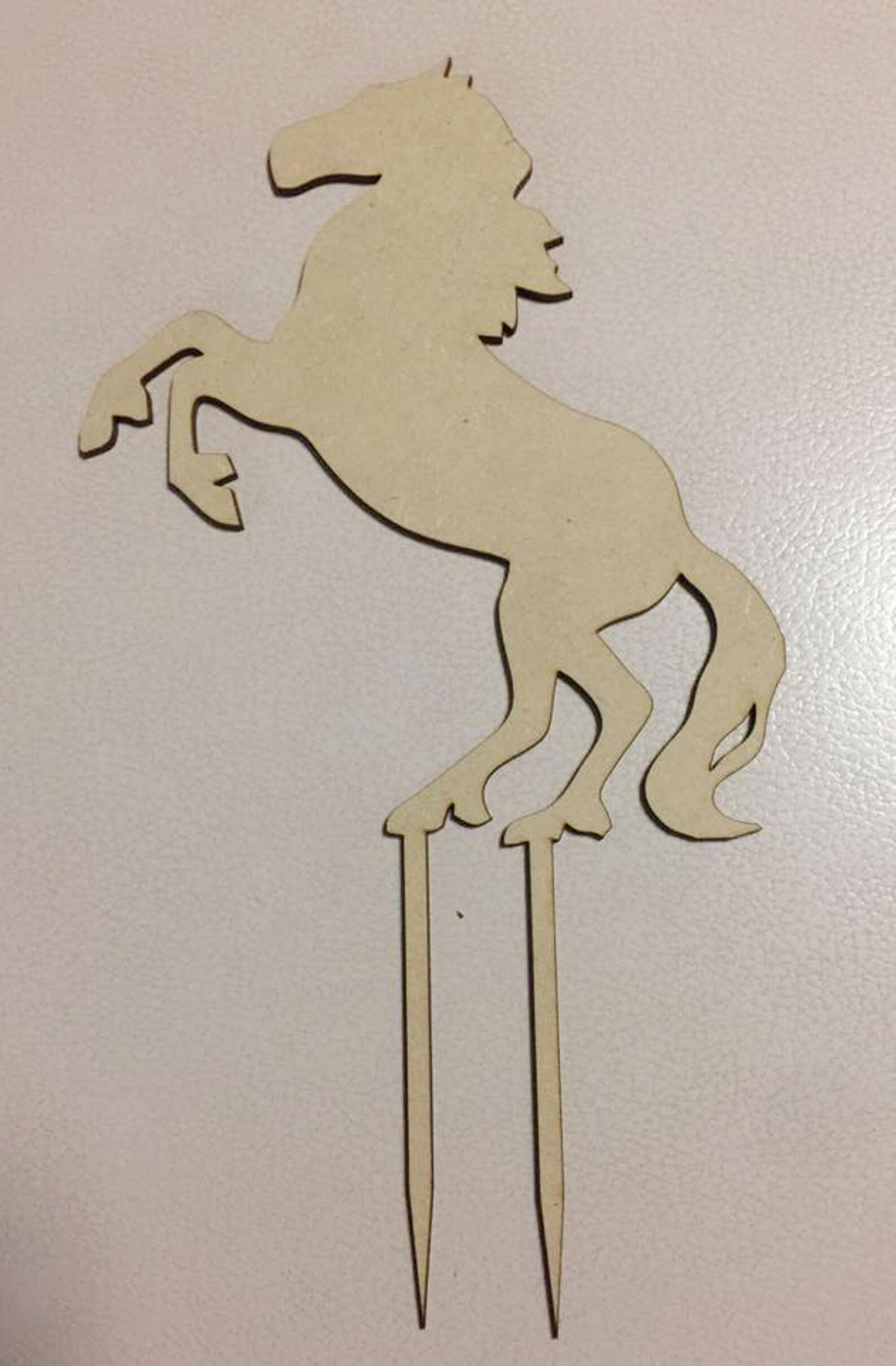 Topper de pastel de caballo silueta de caballo de cría - Etsy México
