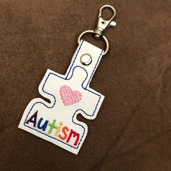 Autism Key Chain - Etsy