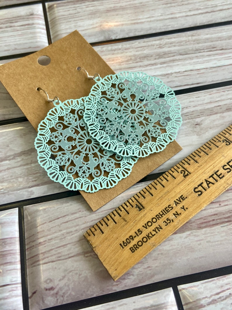 FREE SHIPPING ULTRA Lightweight Laser Filigree Cut Metal - Etsy