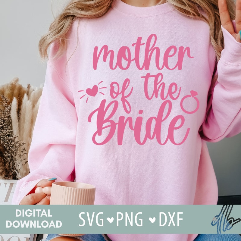 Mother of the Bride Svg - Etsy