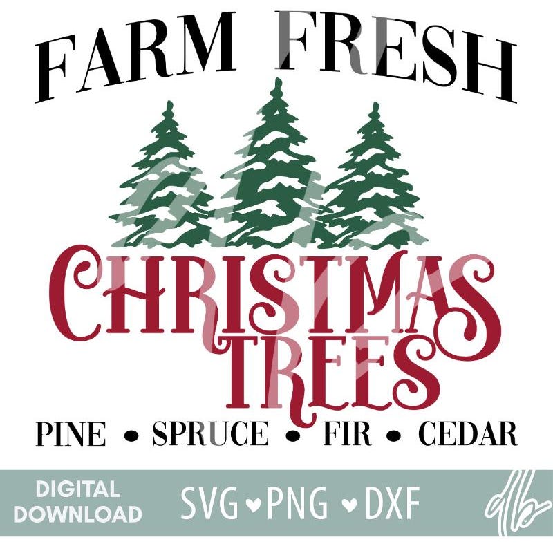 Christmas Tree Farm Sign - Etsy
