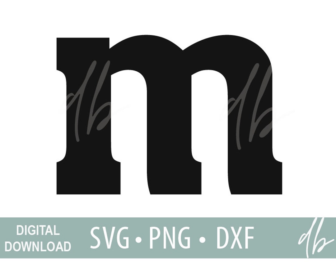 Lower Case Letter M, Letter M Costume Svg, Letter M Svg, M Digital ...
