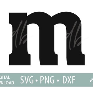 Lower Case Letter M, Letter M Costume Svg, Letter M Svg, M Digital ...