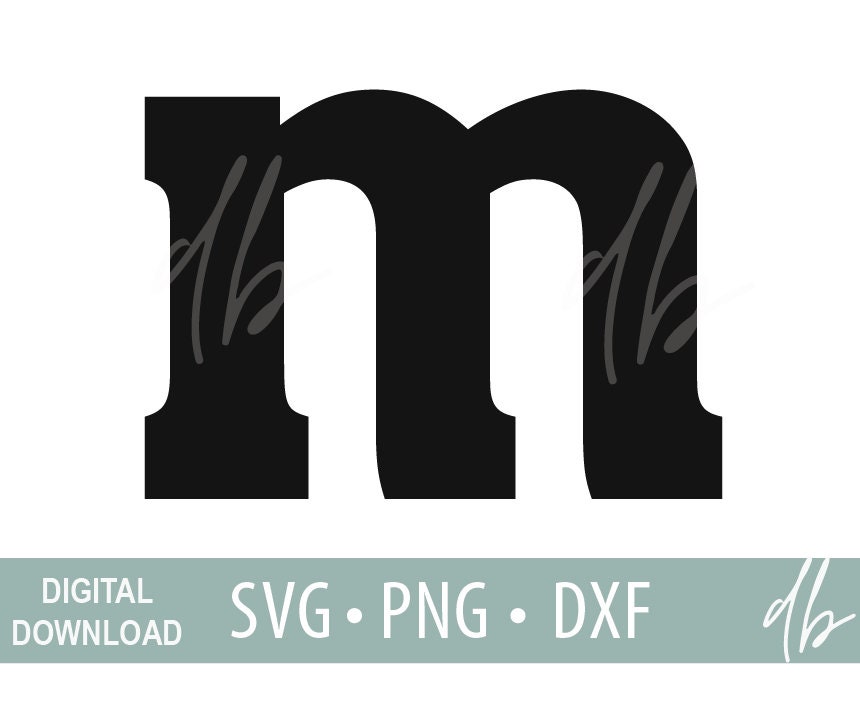 Lower Case Letter M Letter M Costume Svg Letter M Svg M - Etsy