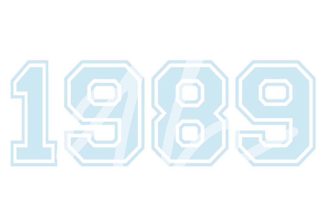 1989 Svg Varsity, 1989 Varsity SVG, 1989 Png, Dxf, 1989 Svg, 1989 Svg ...