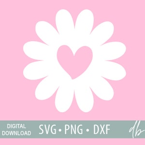 Daisy SVG, Daisy Flower Svg Files for Cricut, Daisy Clipart Cut Files ...