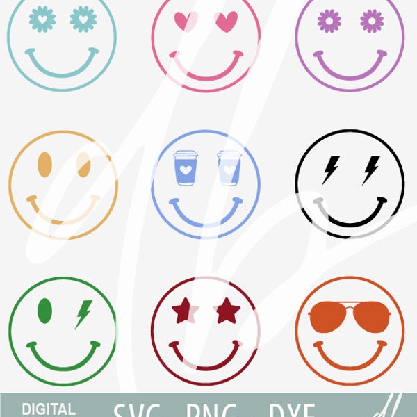 Plotterdatei smiley - Etsy.de