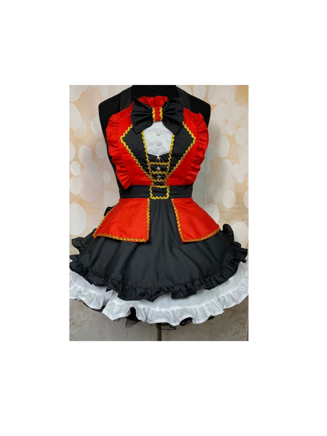 L Classic Ringmaster Circus Fantasy Performer Handmade Cosplay - Etsy