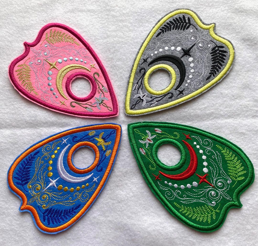 Iron on Planchette Felt Patch - Etsy