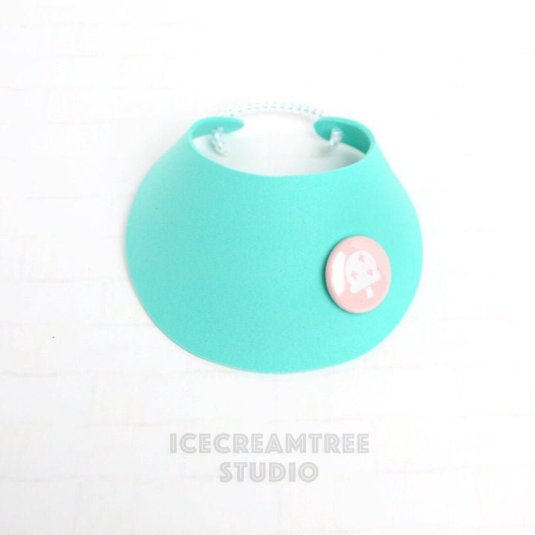 Jade Visor Hat - Pet Petite Visor Hat, Dog Visor, Cat Visor, Summer Hat ...