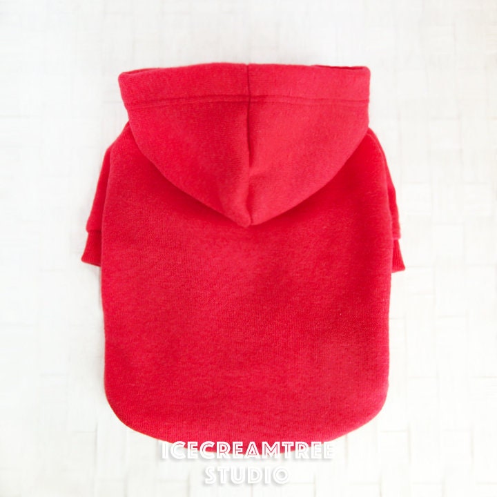 ET Look Outfit Set Hand Knitted E.T. Hat Red Hoodie Dog ET - Etsy