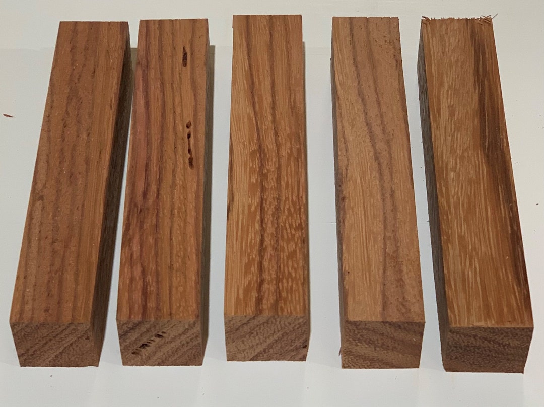 Beautiful Red Zebra Wood Pen Turning Blank Set of 5 - Etsy