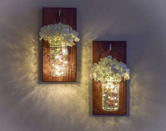 Rustic sconces | Etsy