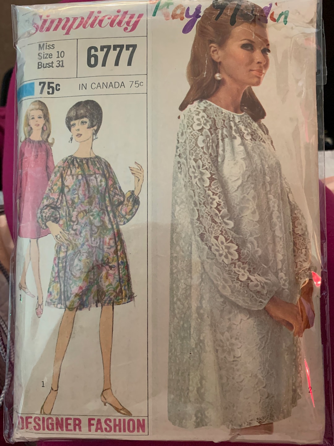 Simplicity 6777 Sewing Pattern - Etsy