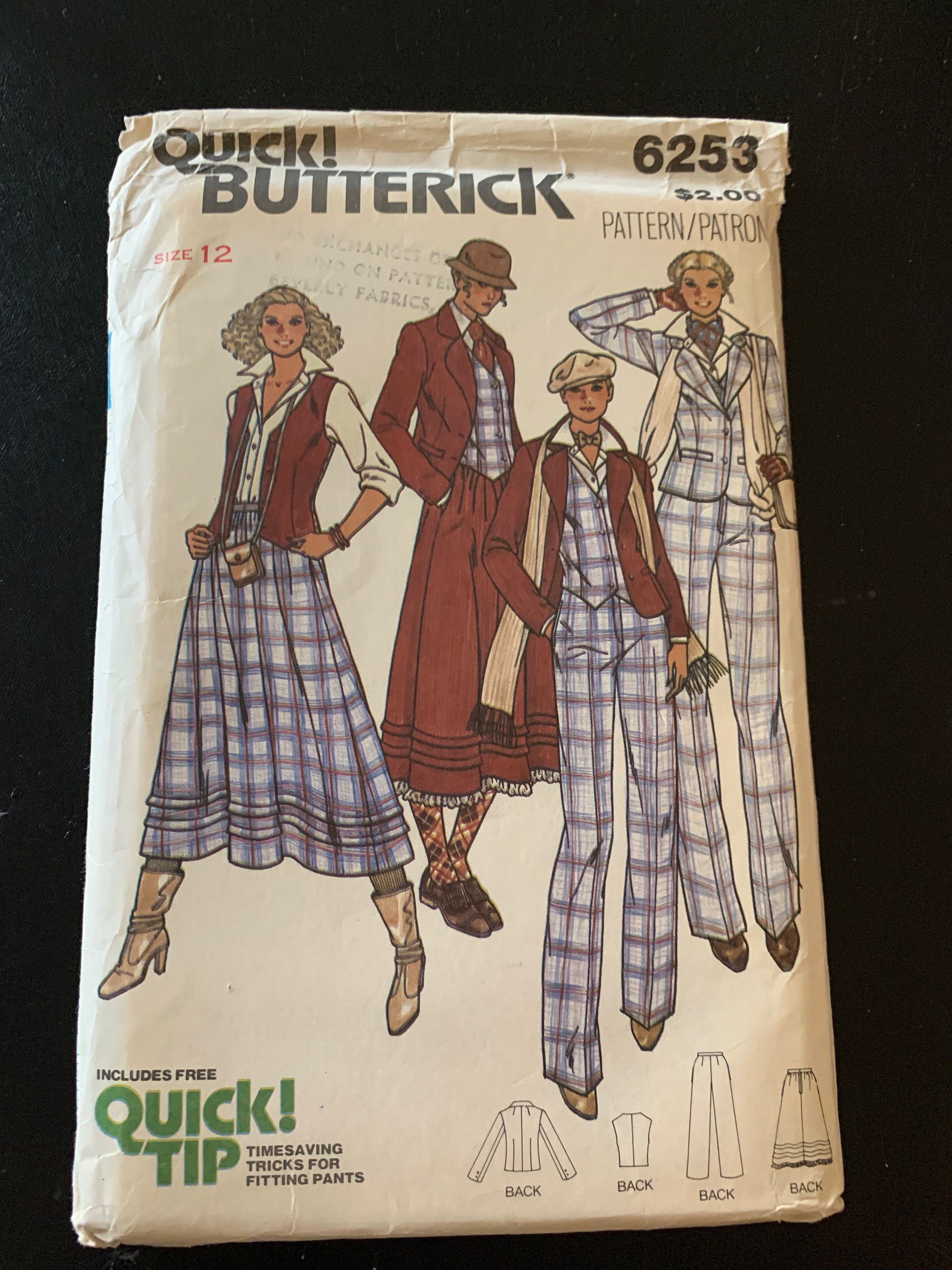 Butterick 6253 Sewing Pattern - Etsy