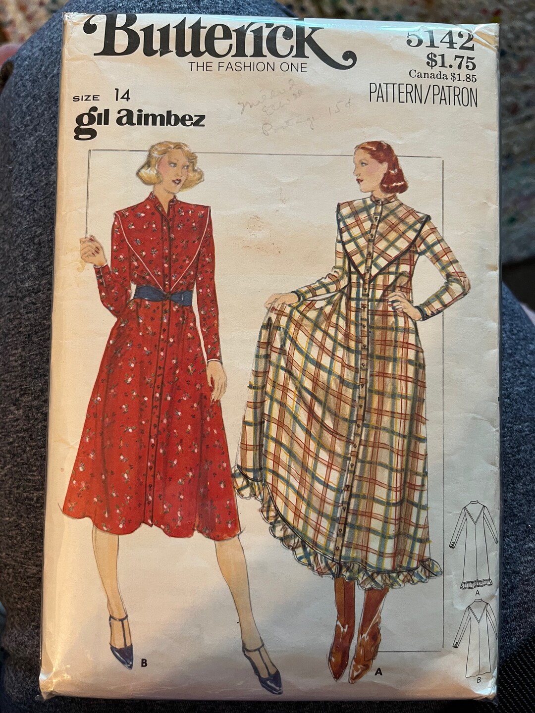 Butterick Gil Aimbez 5142 Sewing Pattern - Etsy