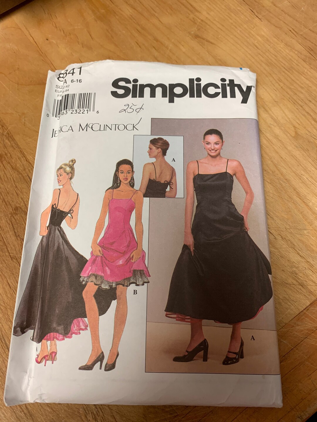 Simplicity Jessica Mcclintock 8841 Sewing Pattern - Etsy