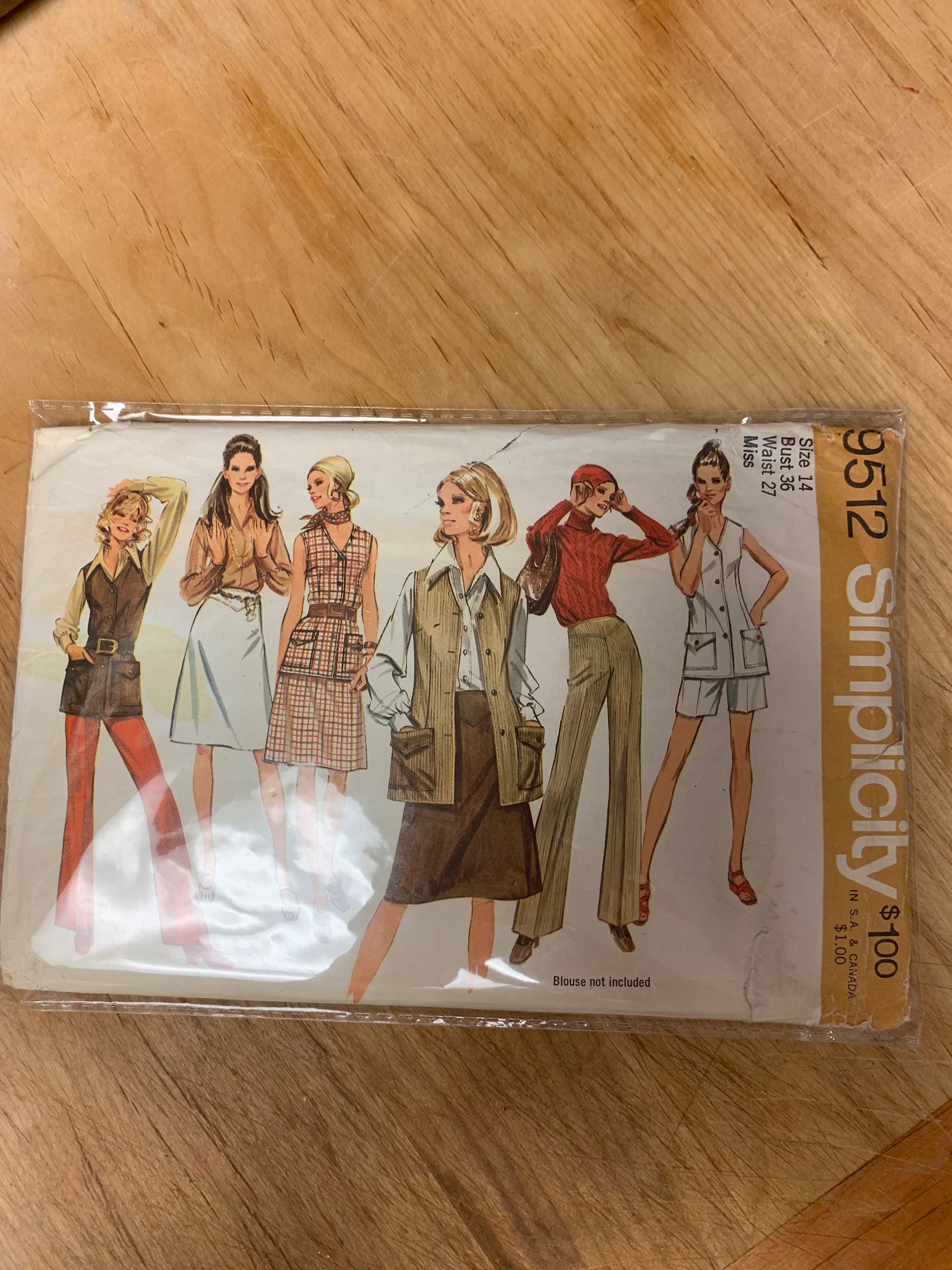 Simplicity 9512 Craft Supplies & Tools Sewing Patterns etna.com.pe