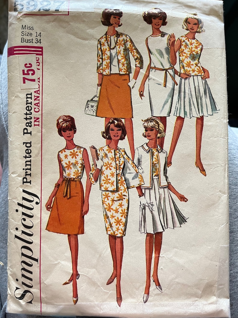 Simplicity 5927 Sewing Pattern - Etsy