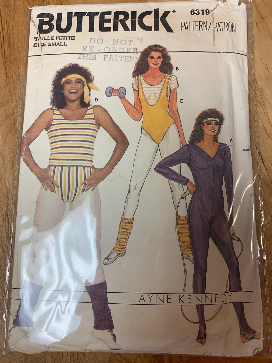 Butterick Workout 6319 Sewing Pattern - Etsy