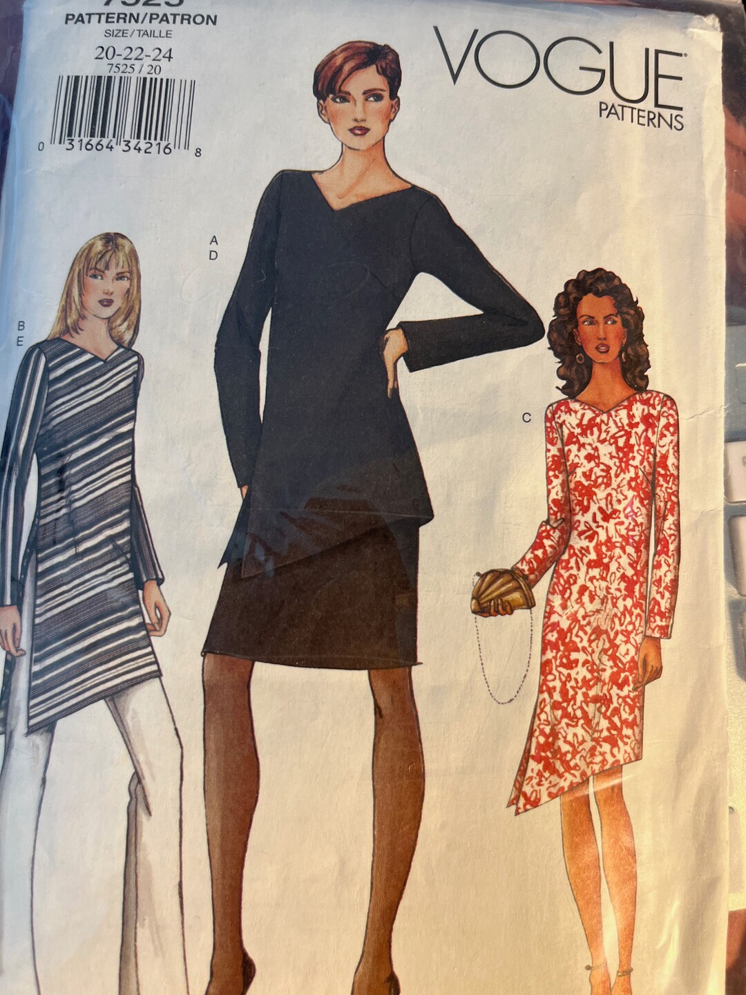 Vogue BBW Wardrobe 7525 Sewing Pattern - Etsy