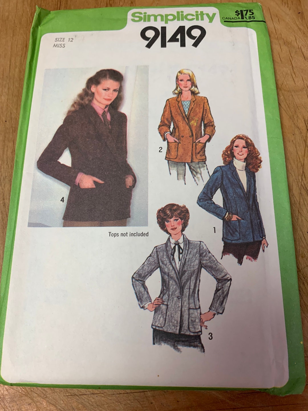 Simplicity 9149 Sewing Pattern - Etsy