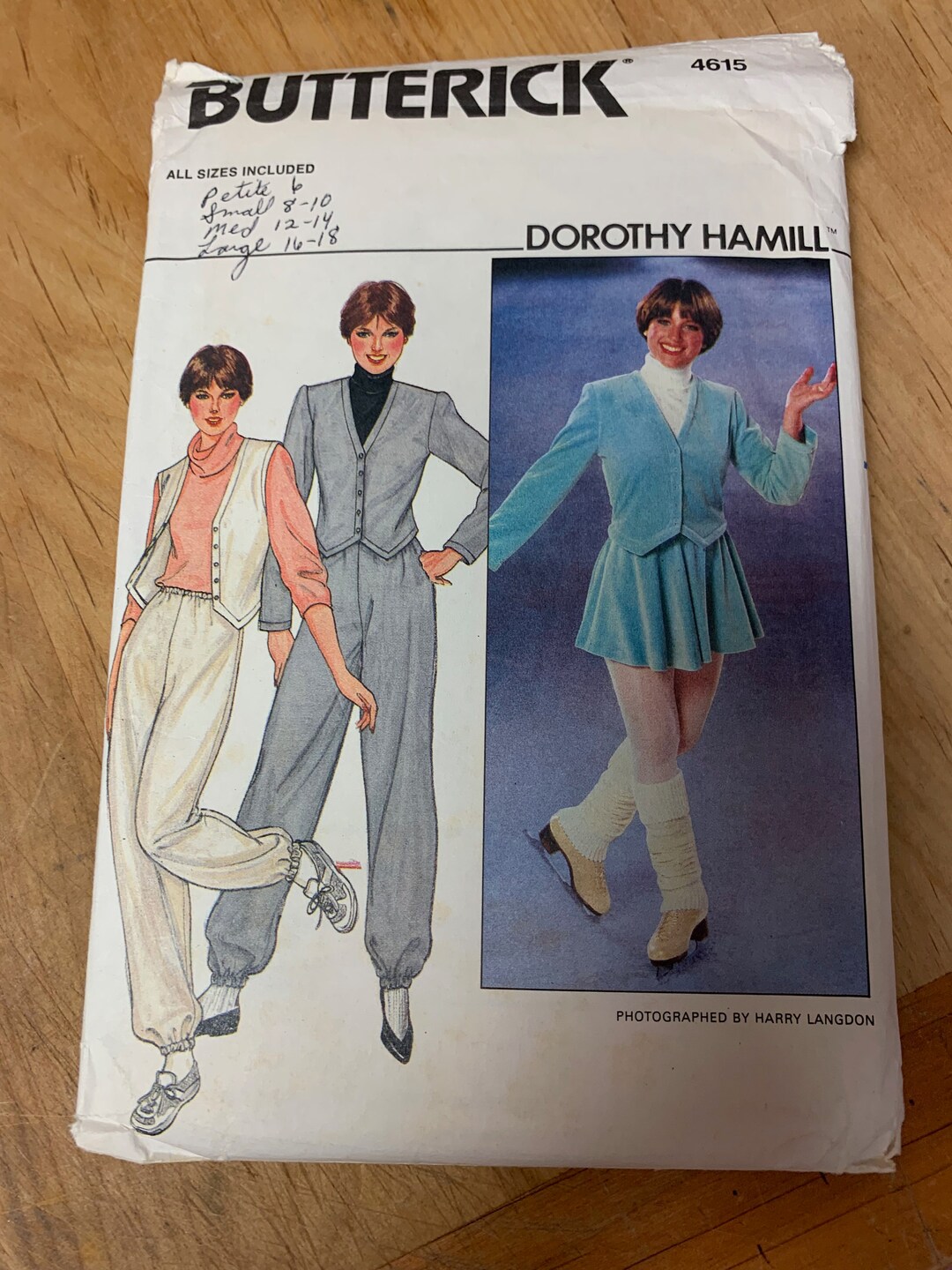 Butterick Dorothy Hamill 4615 Sewing Pattern - Etsy