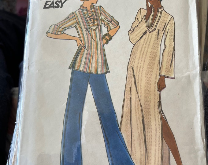 Butterick Caftan 3624 Sewing Pattern - Etsy