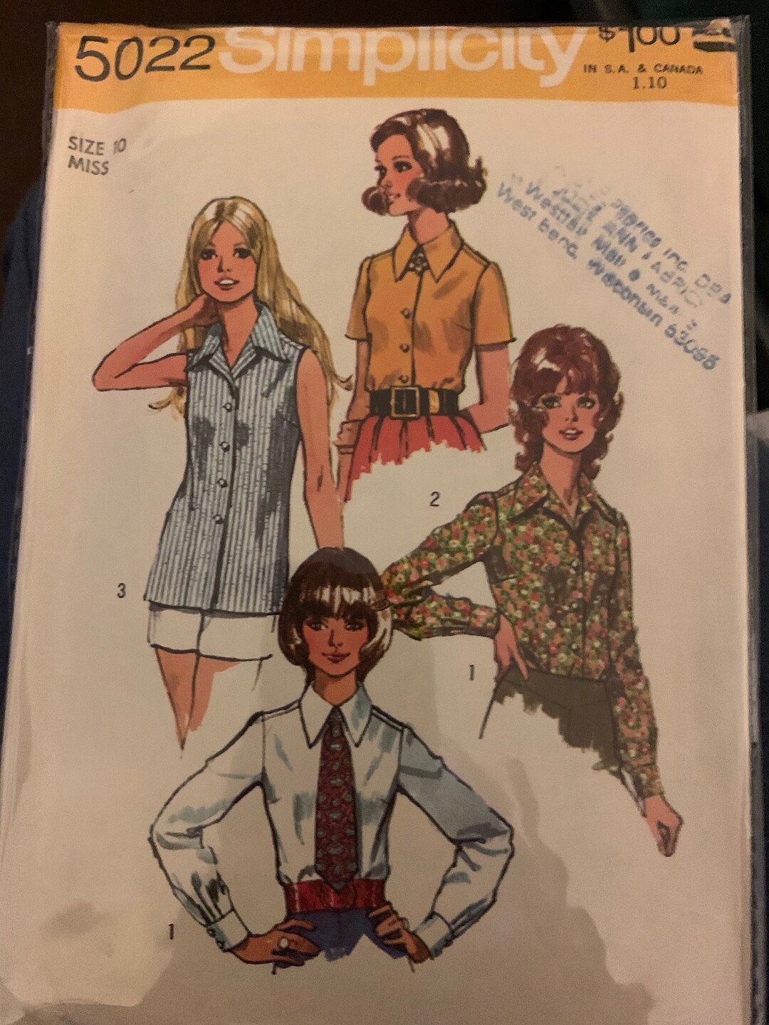 Simplicity 5022 Sewing Pattern - Etsy