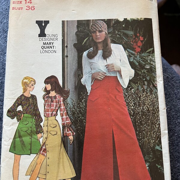 Mary Quant Pattern - Etsy UK