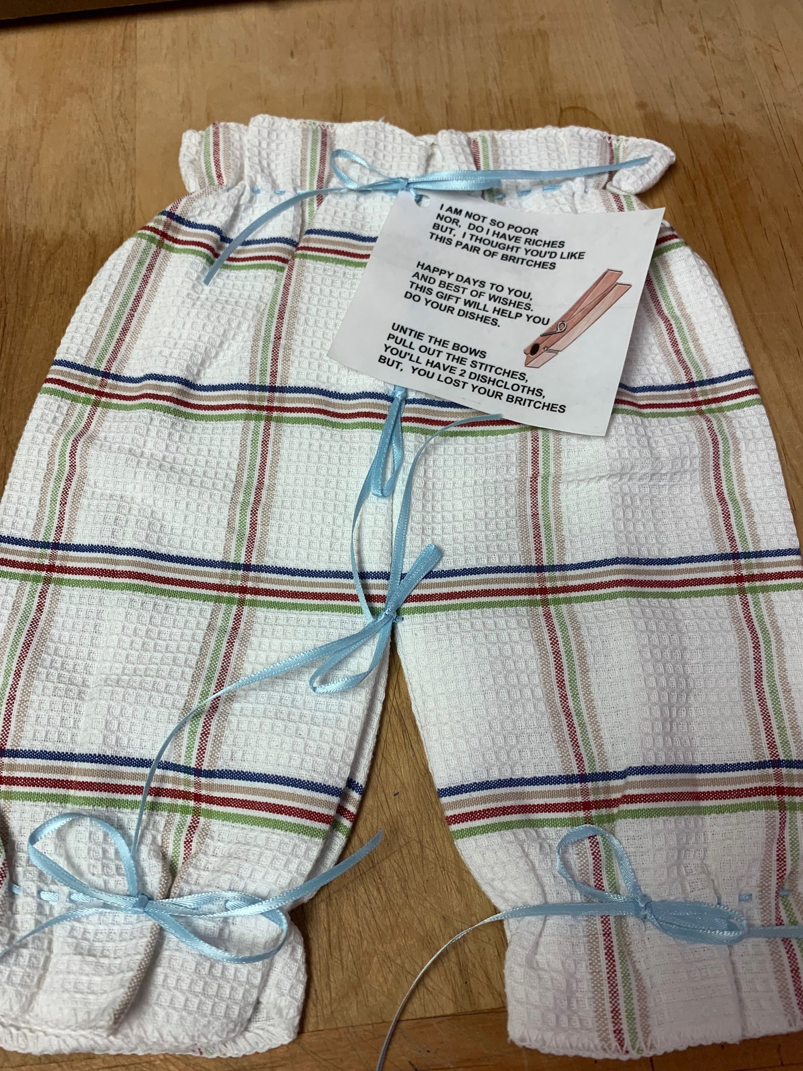 Dishcloth Britches Kitchen Decor - Etsy