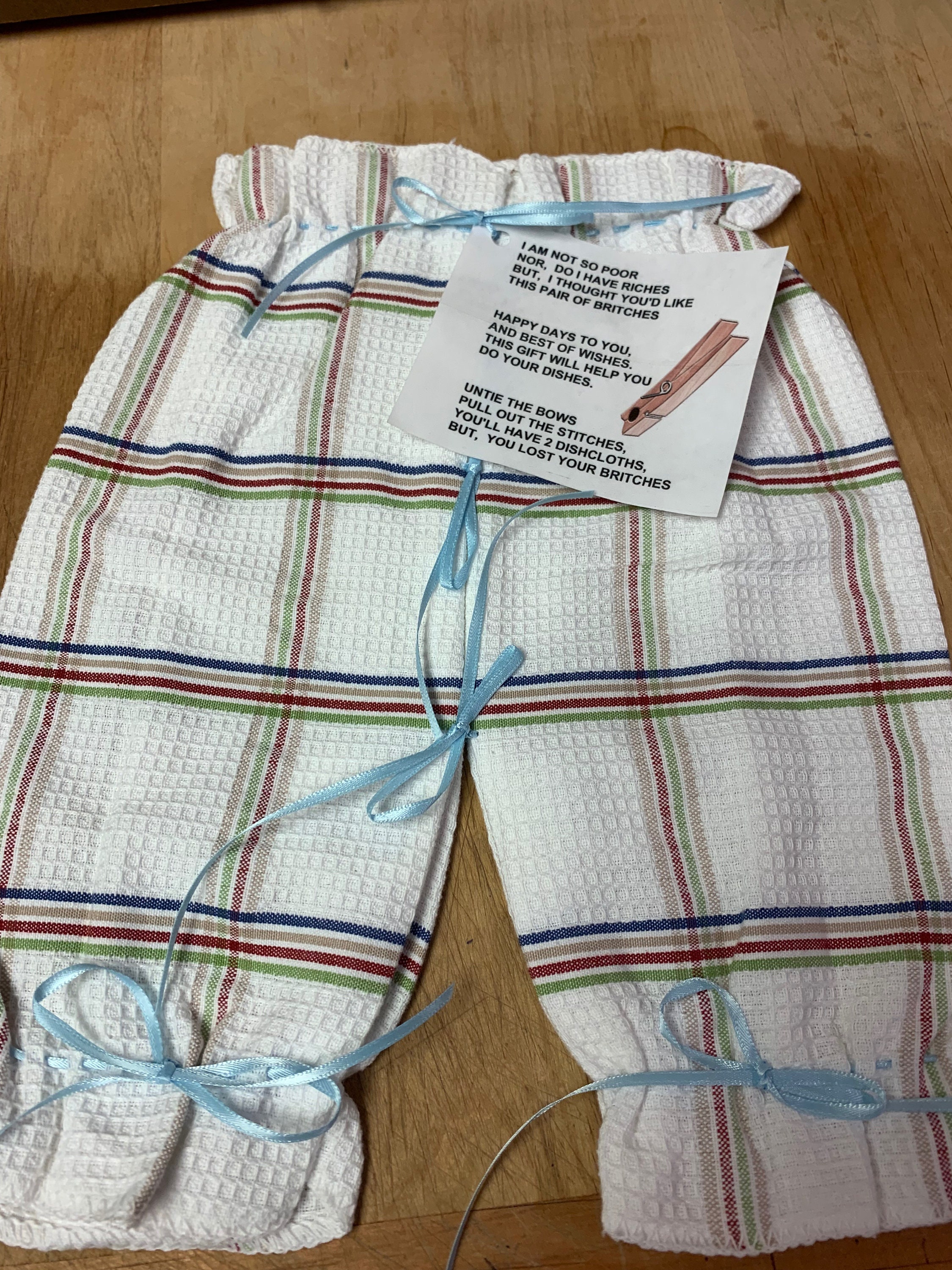 Dishcloth Britches Kitchen Decor - Etsy