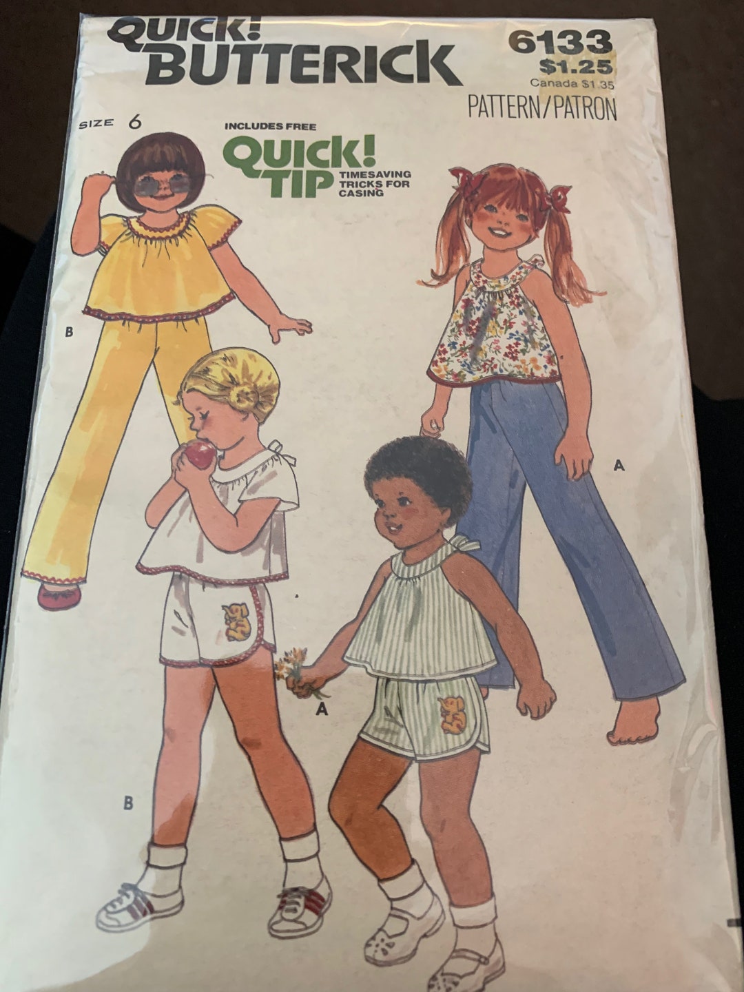 Butterick Girl Size 6 Sewing Patterns - Etsy