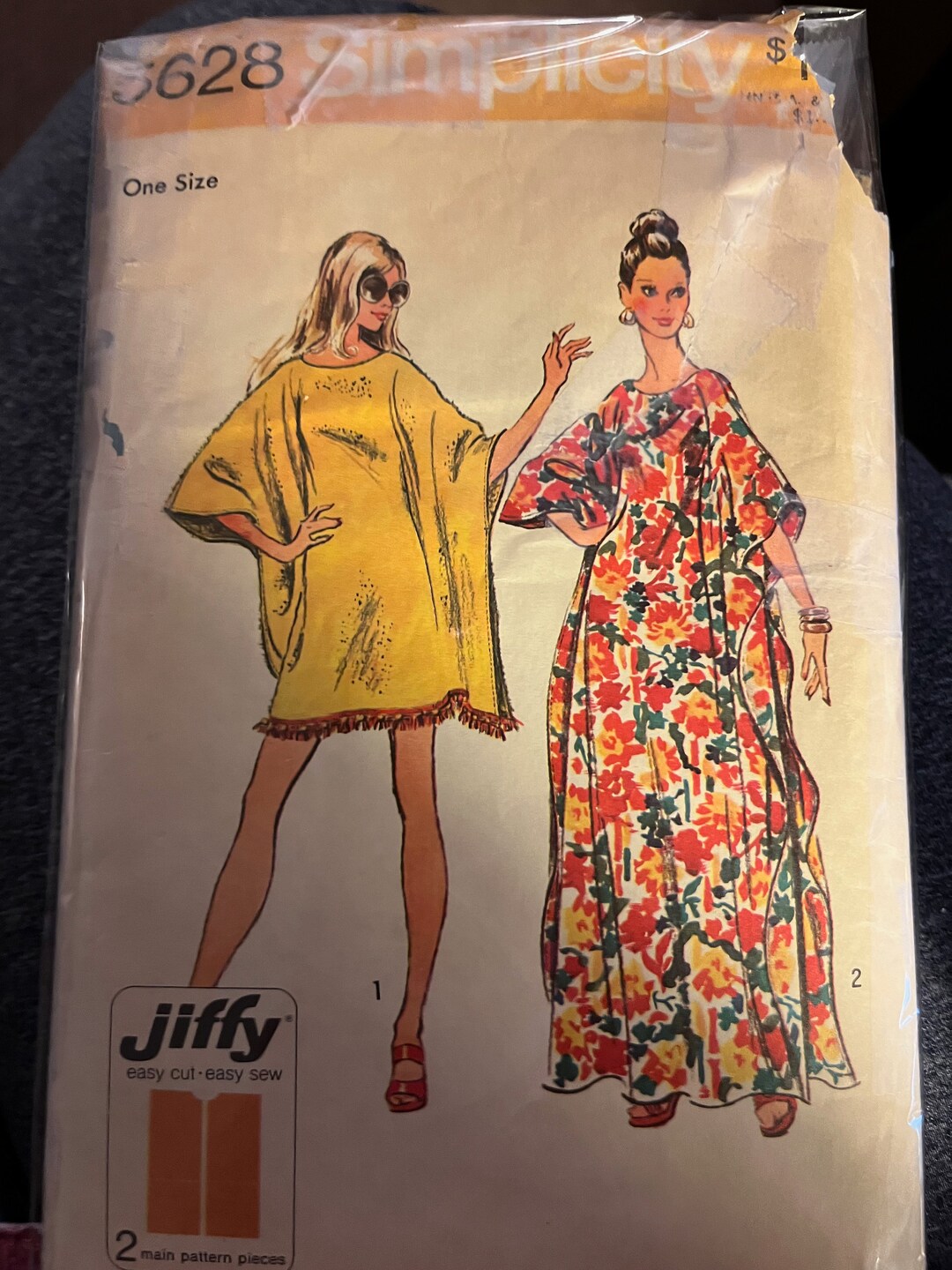 Simplicity Caftan 5628 Sewing Pattern - Etsy