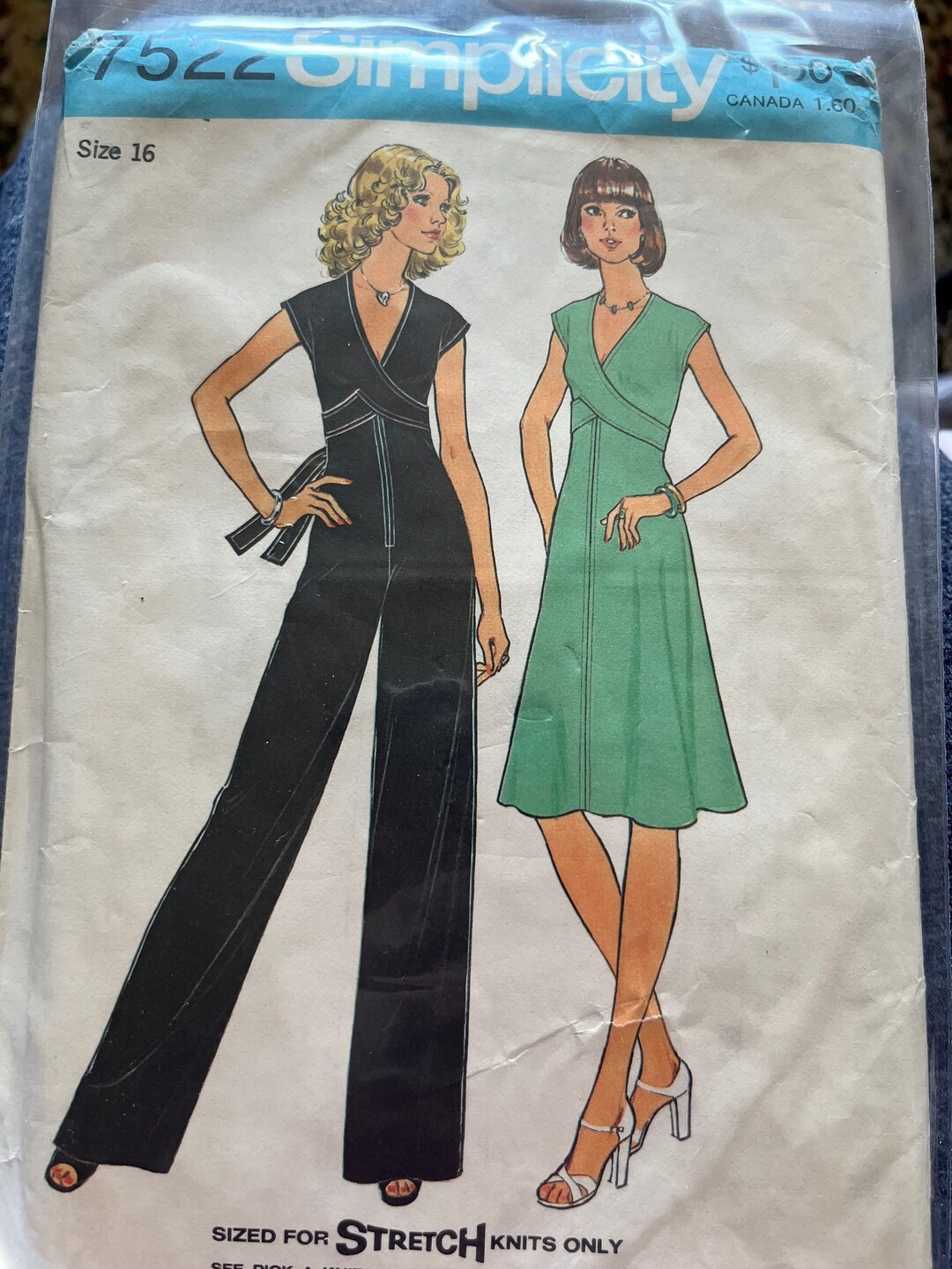 Simplicity 7522 Sewing Pattern - Etsy
