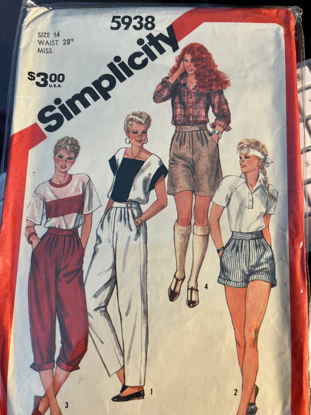Simplicity 1980's Pants Sewing Patterns - Etsy