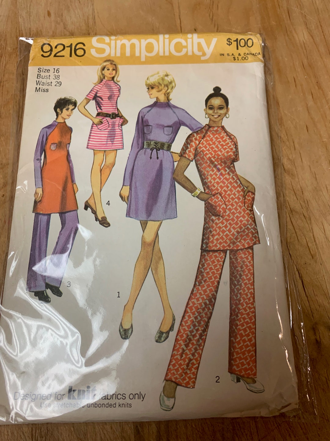 Simplicity 9216 Sewing Pattern - Etsy