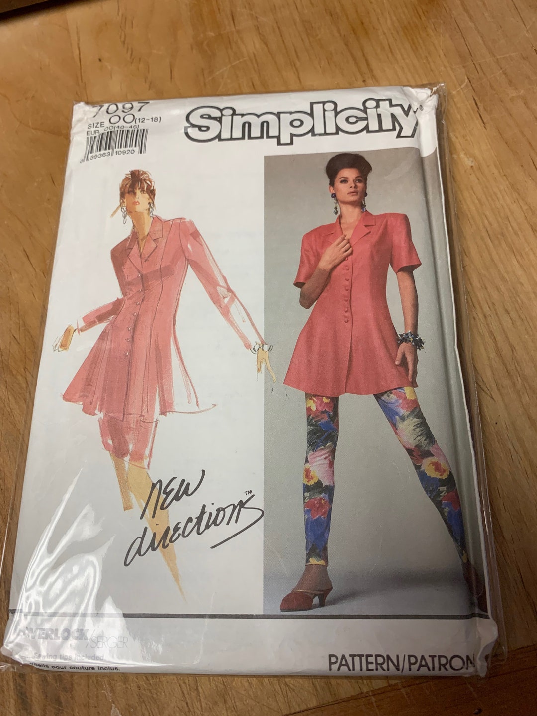 Simplicity 7097 Sewing Pattern - Etsy