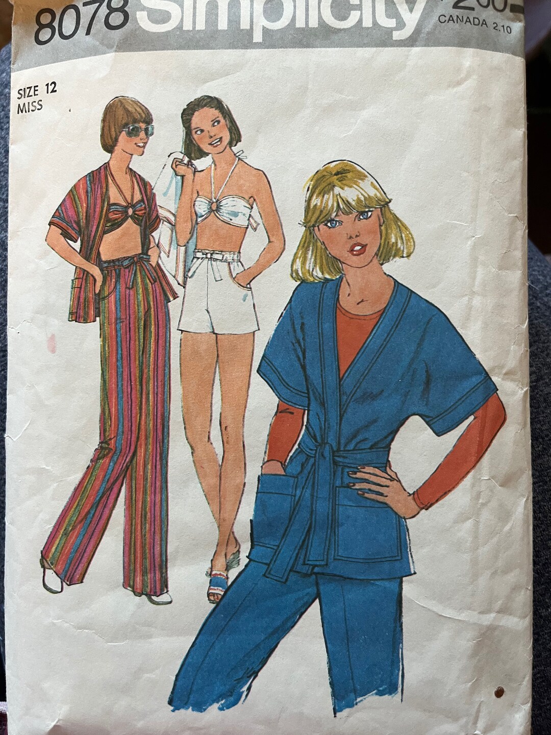 Simplicity 8078 Sewing Pattern - Etsy