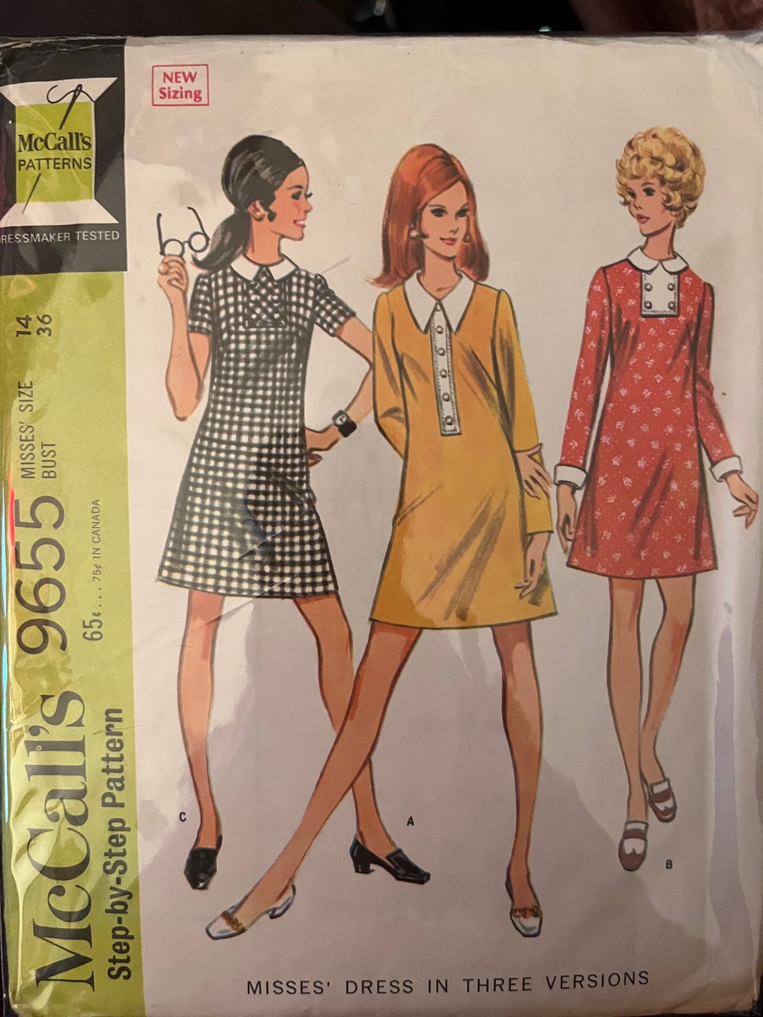 Mccall's 9655 Sewing Pattern - Etsy